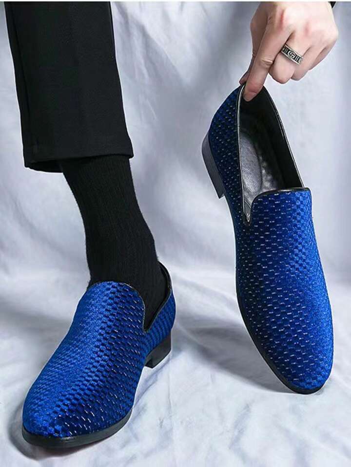 Royal Blue Dress Shoes