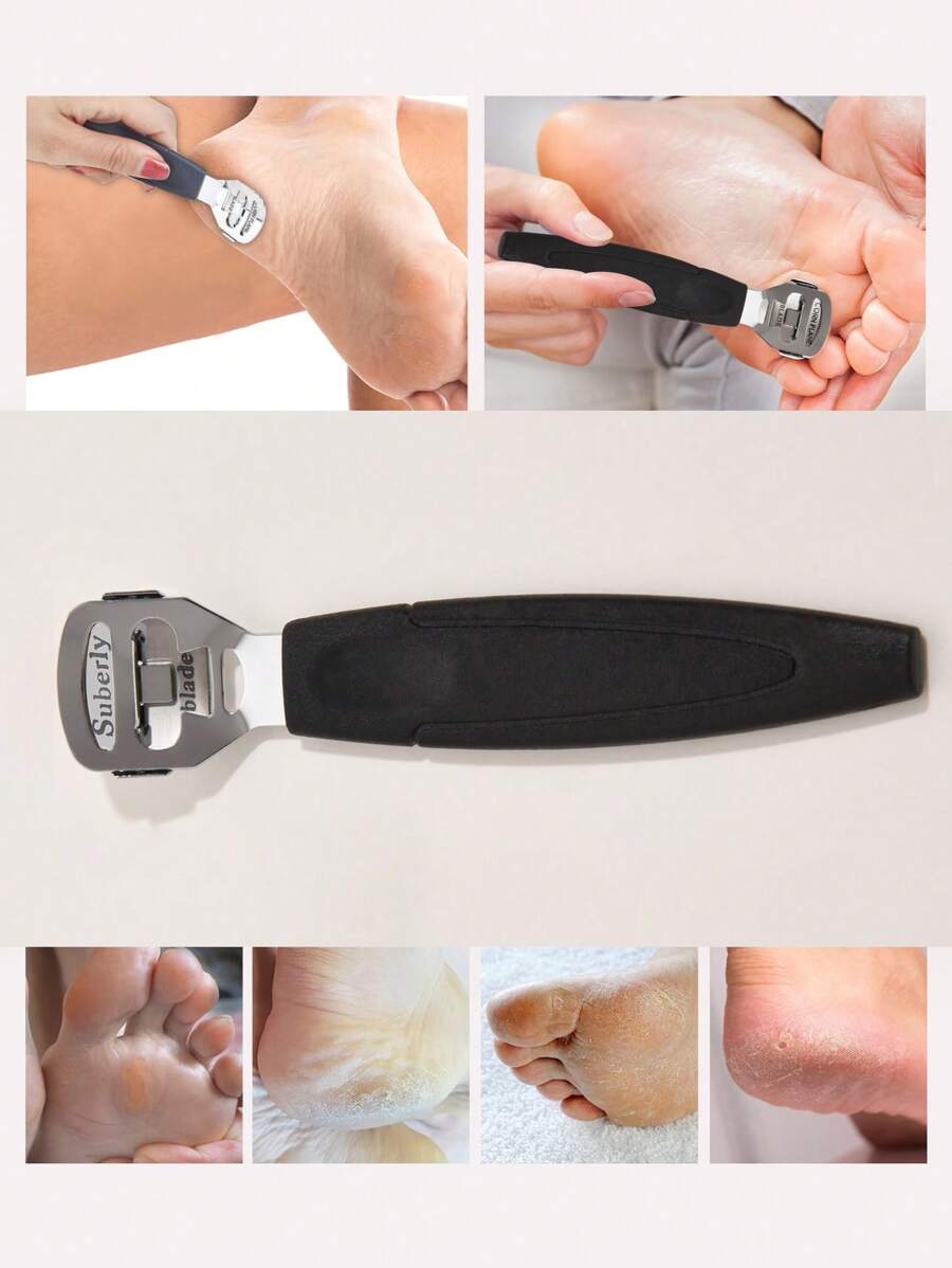 Foot Peeling Heel Callus Foot Planer Remover, 1pc Pedicure Plane Foot ...