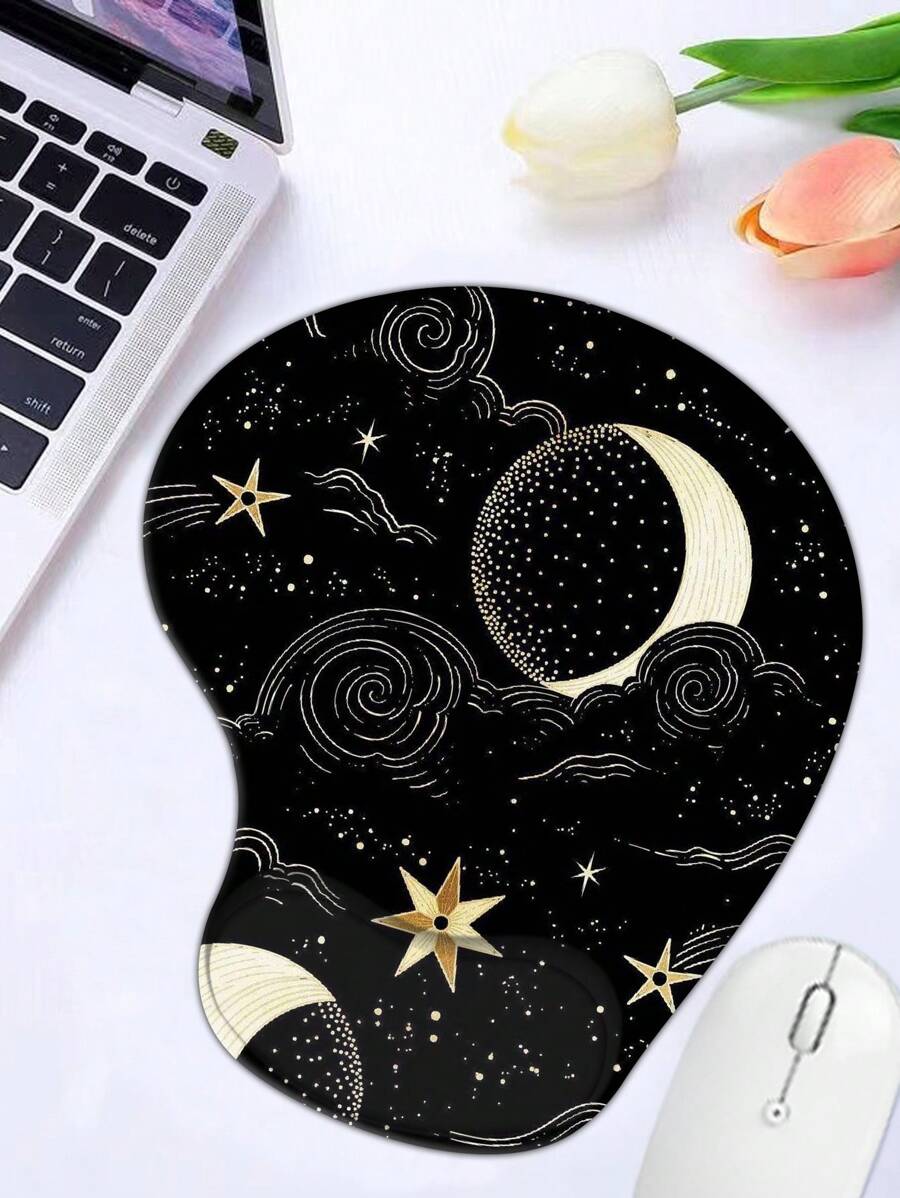 Star Pattern Mouse Pad With Wrist Rest | SHEIN USA