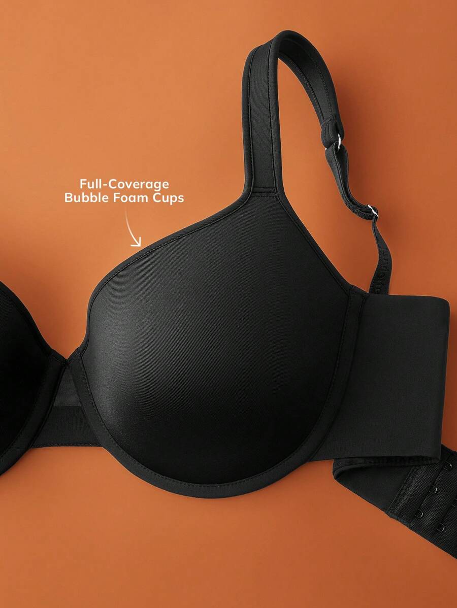 LUVLETTE Plus Dream Curve Support + Full Coverage Push Up T-Shirt Bra for Sale Australia| New ...