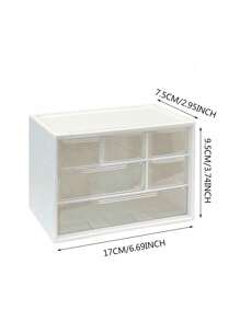 1pc Plastic Storage Box, Minimalist Plain Storage Box For Home | SHEIN UK