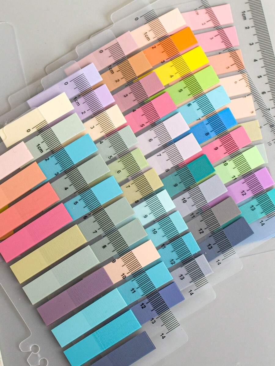 7pcs Mixed Color Index Sticky Note, Simple Multi-purpose Easy To Post ...