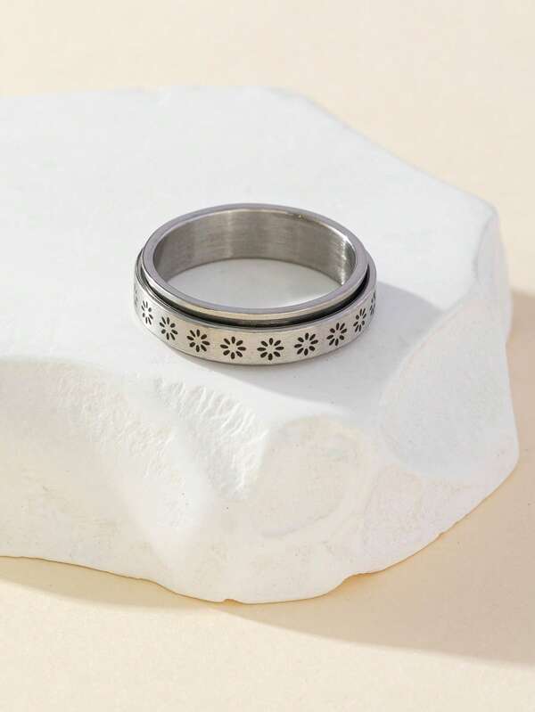 Flower Detail Ring | SHEIN USA
