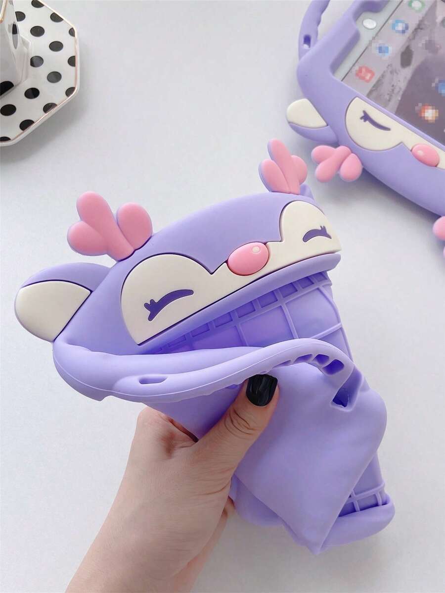 Cartoon Design Silicone Case Compatible With IPad Compatible With IPad ...