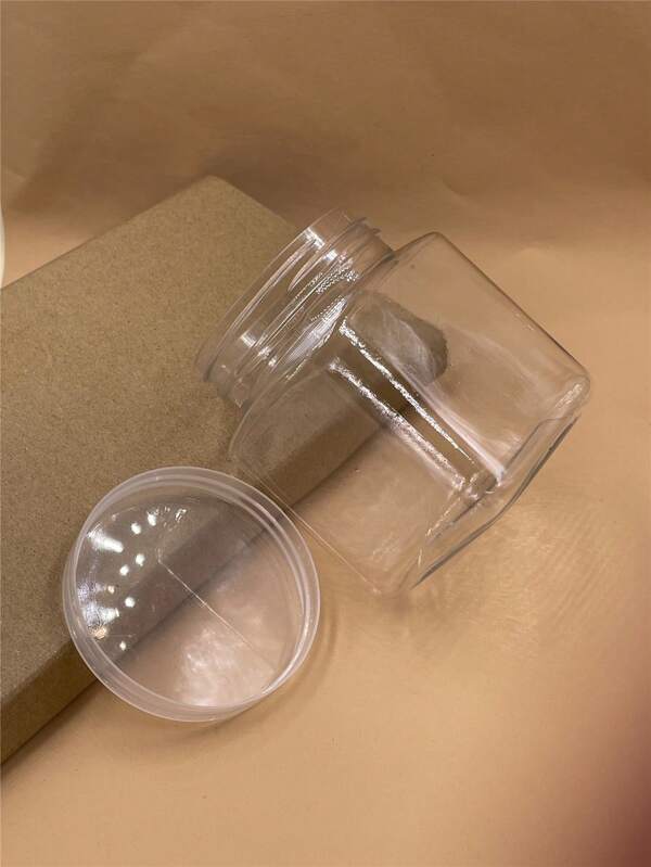 1 pièce Conteneur cosmétique 250ml transparent carré crème | Mode en ...