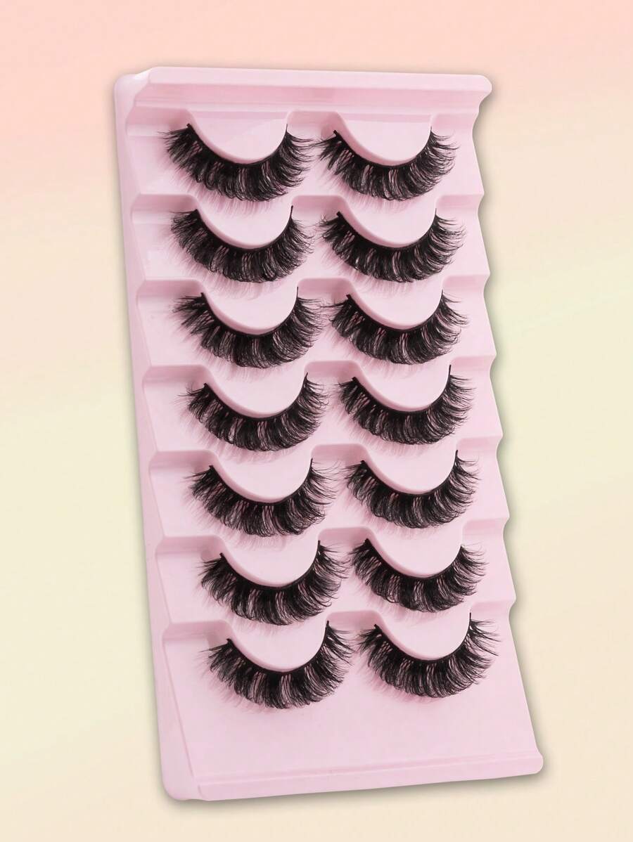 7pairs Extra Long False Eyelashes | SHEIN USA