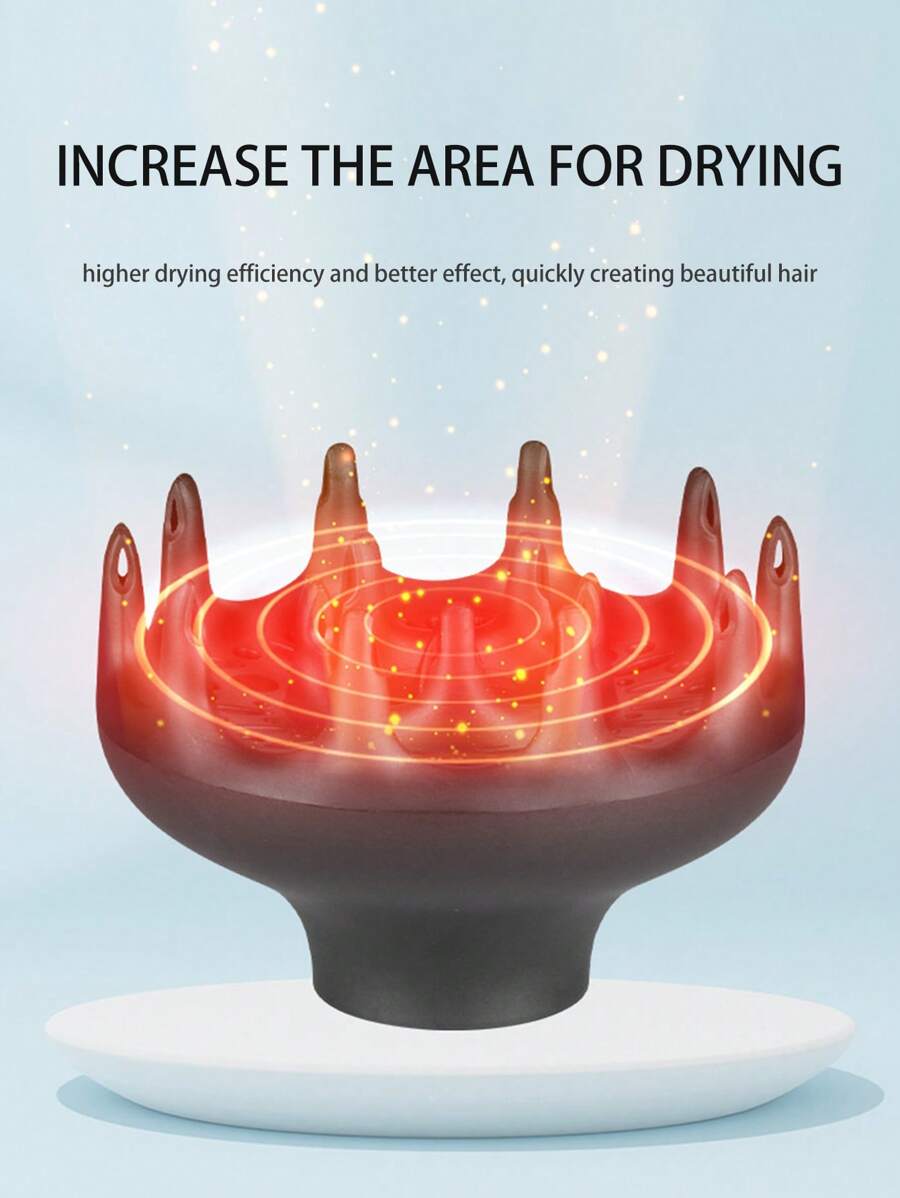 Hair Dryer Diffuser For Blow Drying & Styling, Flower Shaped Diffuser ...