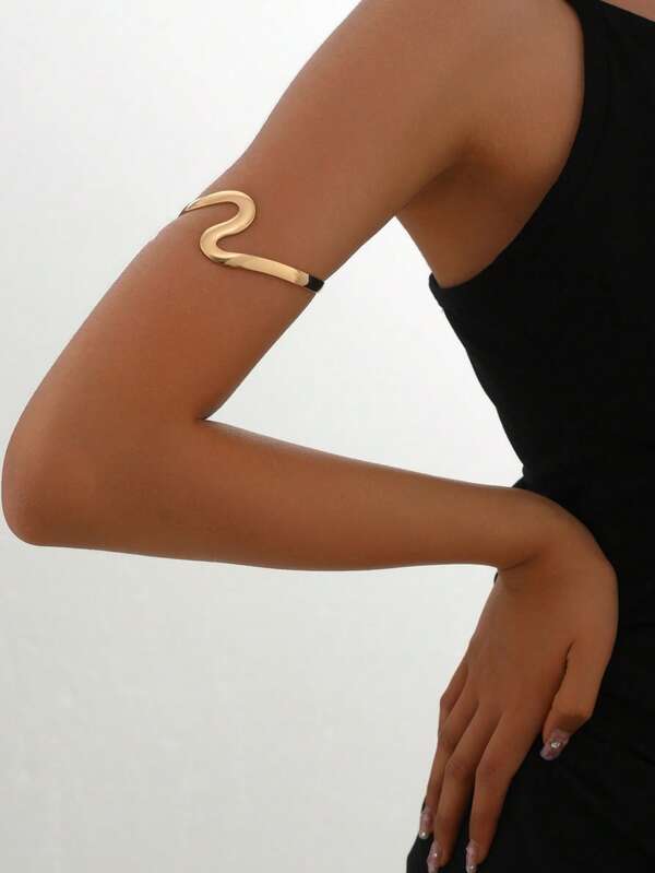 Snake Design Arm Cuff | SHEIN UK