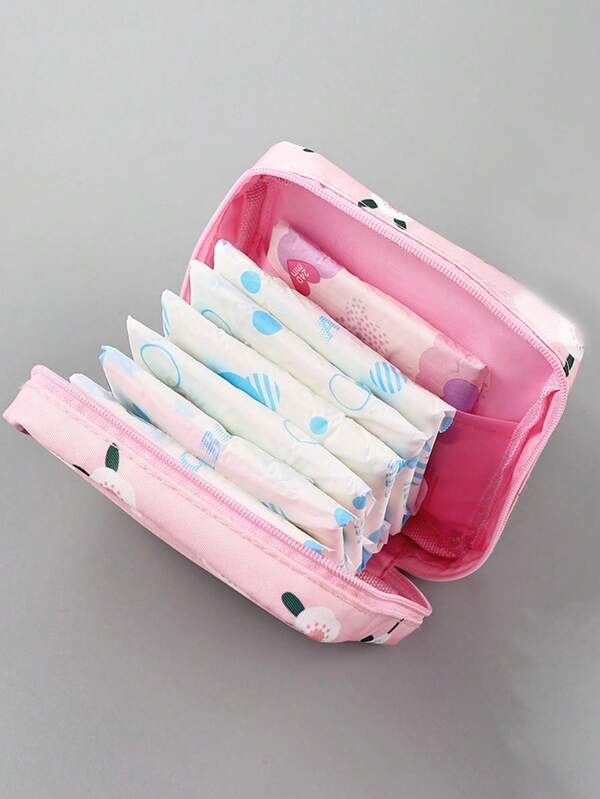Sanitary Napkins Bag Storage Mini Cosmetic Bag Organizer Waterproof ...