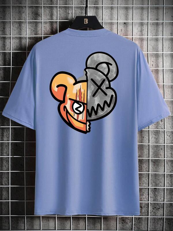 Manfinity EMRG Men Cartoon Graphic Tee | SHEIN USA