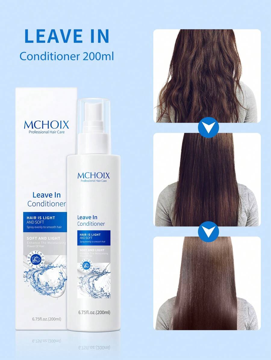 MCHOIX リーブイン コンディショナー モイスチャライザー 荒れた髪、傷んだ髪を修復するエッセンス スプレー | SHEIN JAPAN