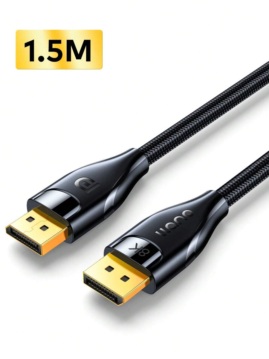 DisplayPort Cable 1.4, 8K DP Cable 5FT (8K@60Hz, 4K@144Hz, 2K@240Hz) 32 ...