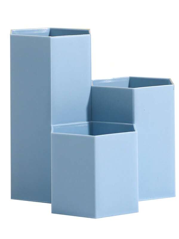 1pc Pen Holder, Organize Your Desk With Stylish Hexagon Pen Holder ...