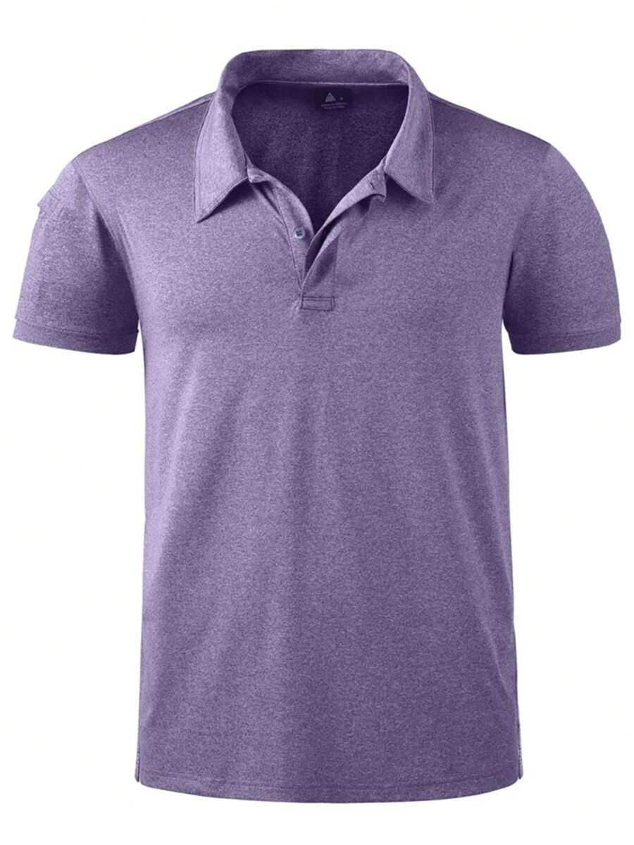 Men Solid Polo Shirt | SHEIN USA