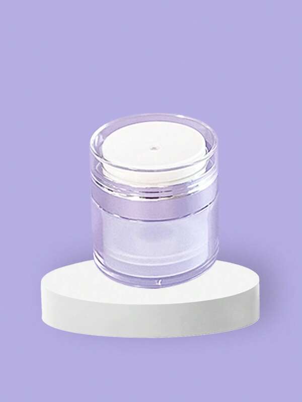 1pc 50g Empty Airless Pump Jar Acrylic Refillable Cream Bottle Portable ...