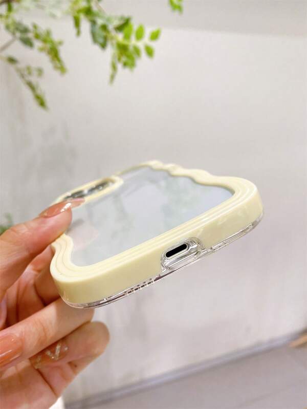 Structured Clear Phone Case Compatible With iPhone 15/15Pro/15Plus/15Promax | SHEIN UK