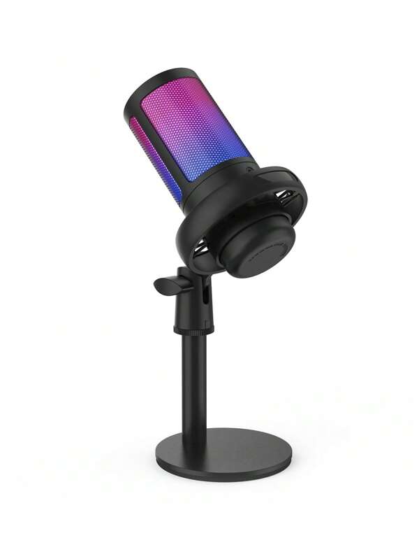 USB plug RGB esports game condenser microphone | SHEIN USA
