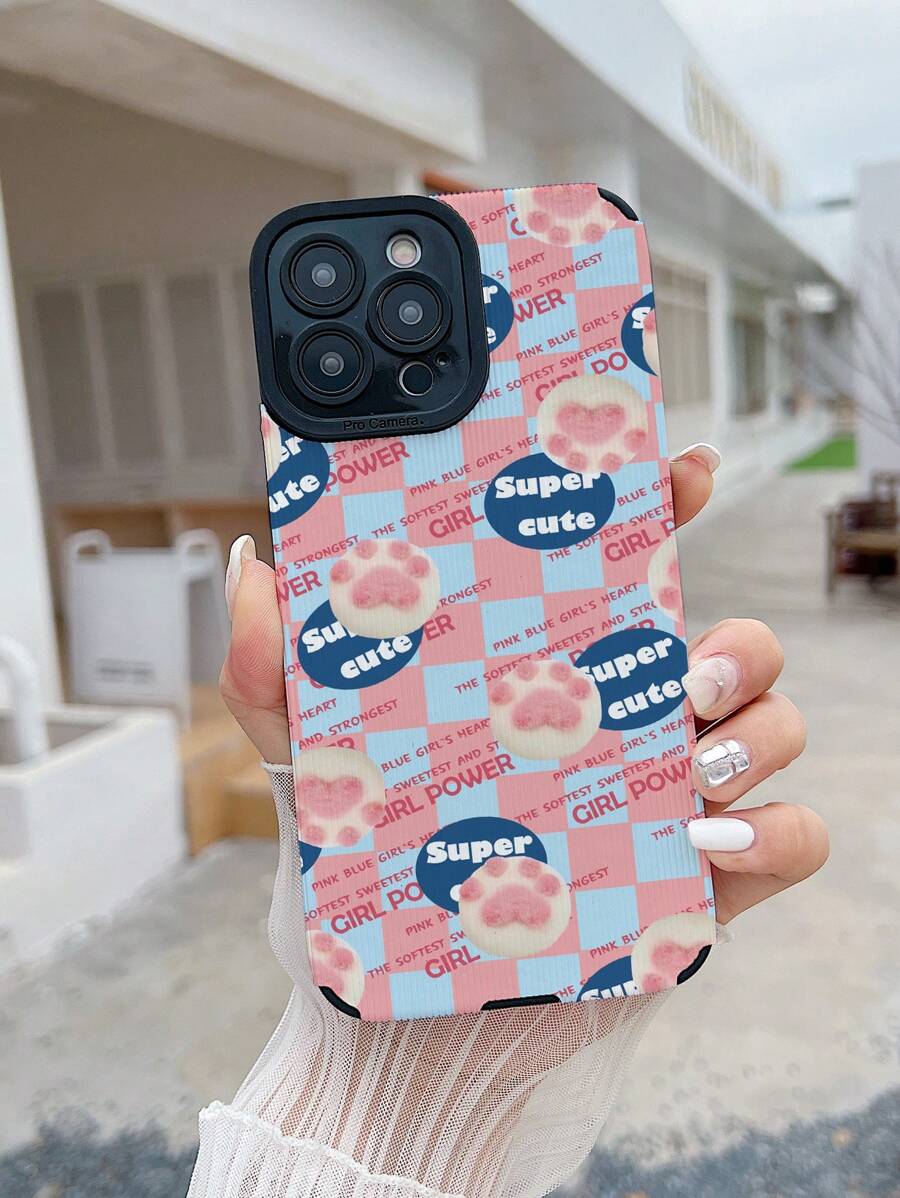 Cat Claw Pattern Phone Case | SHEIN USA