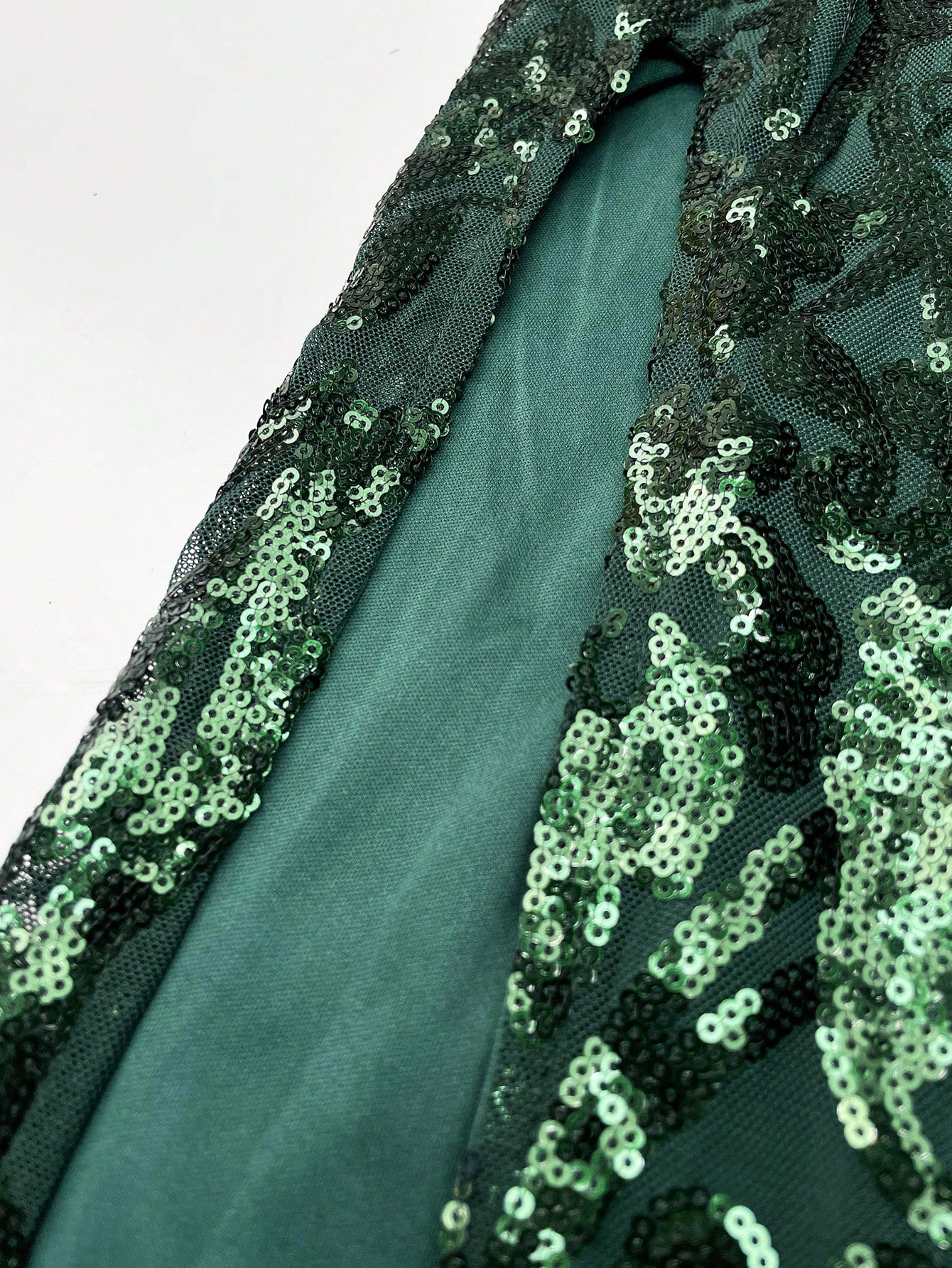 Giffniseti Split Thigh Sequin Cami Prom Dress | SHEIN USA