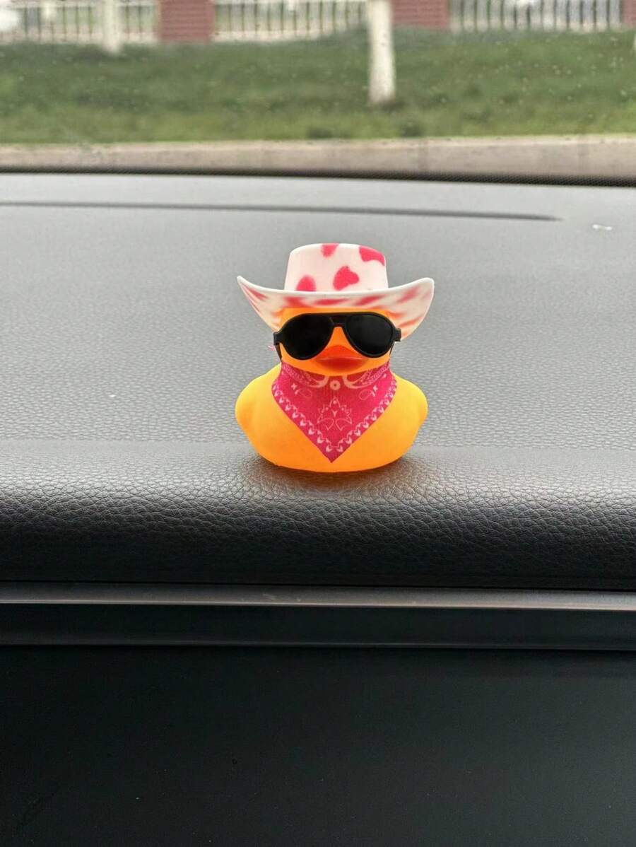 1pc Duck Design Car Ornament, Rubber Duck | SHEIN USA