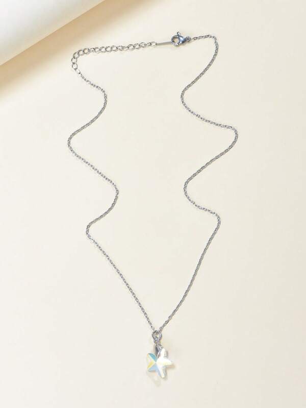 Starfish Pendant Necklace | SHEIN USA