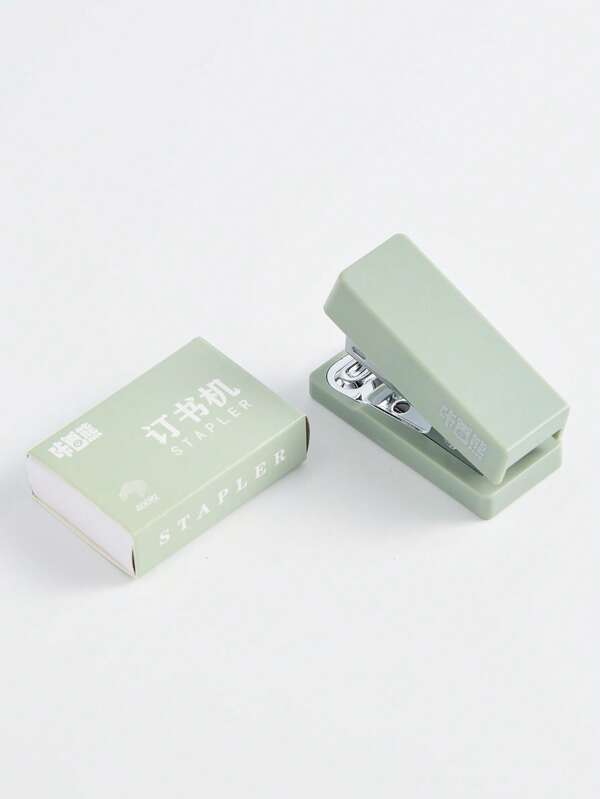1pc Mini Stapler & 1box Staple Set | SHEIN USA