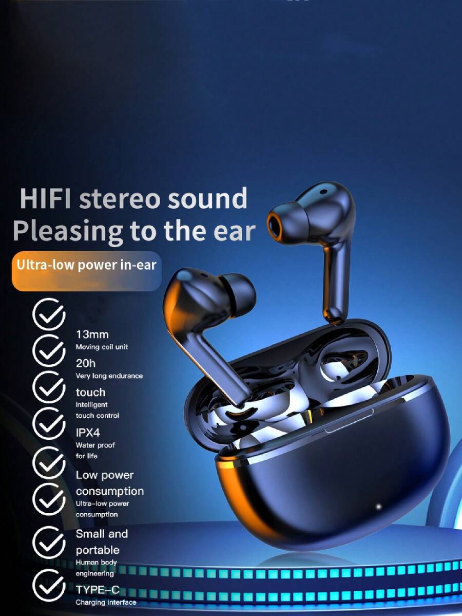 Noise Reduction Lightweight Sports Wireless Earbuds | SHEIN USA