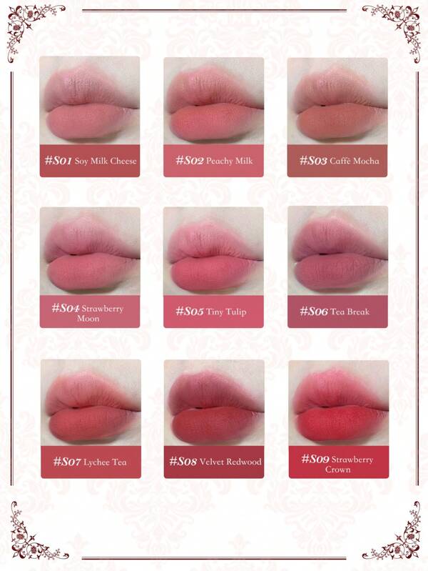Flower Knows Liquid Lipcolor,Strawberry Rococo Cloud Lip Cream - S06 ...