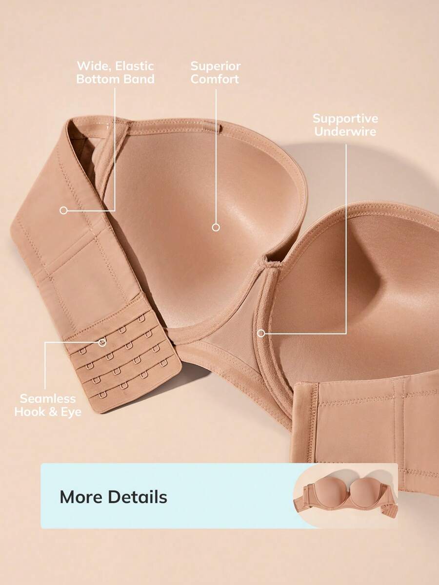 LUVLETTE Dream Curve Support+ Strapless Push-Up Bra | SHEIN USA