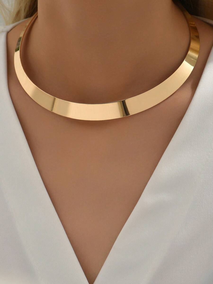 Minimalist Solid Choker | SHEIN USA