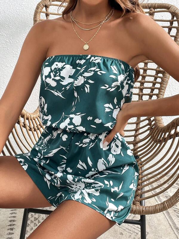Search floral romper | SHEIN USA