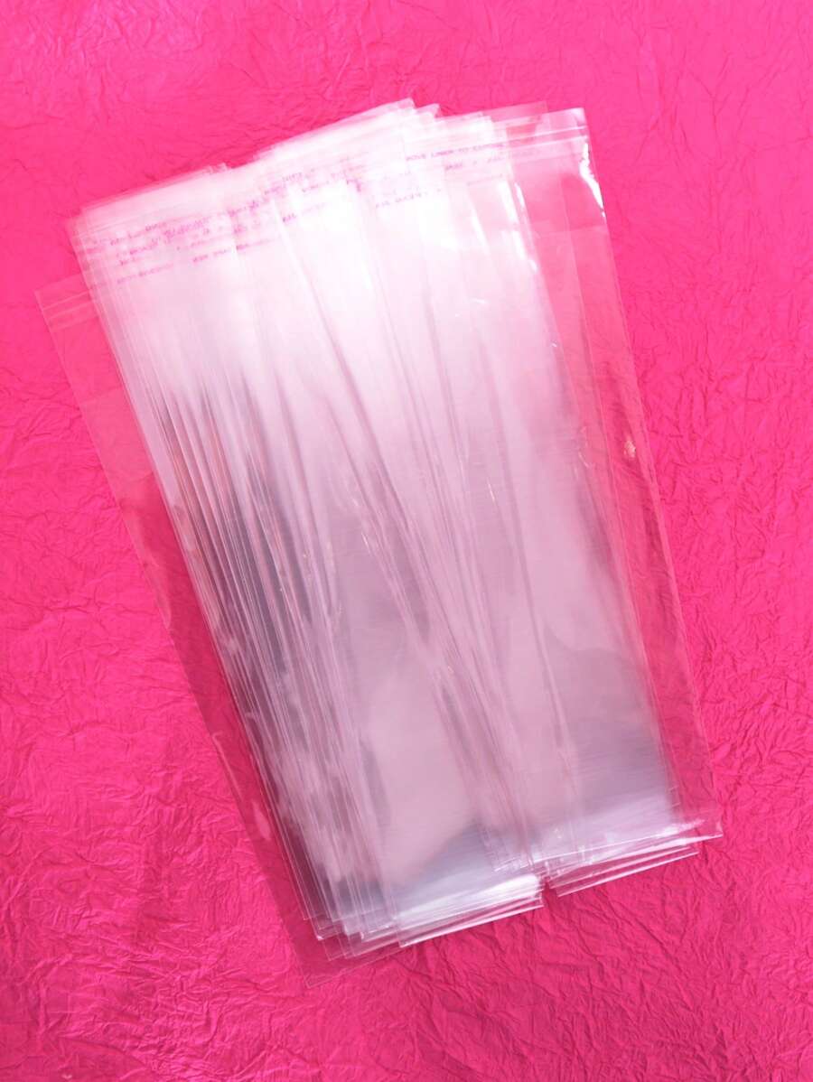 100pcs Clear Packaging Bag | SHEIN USA
