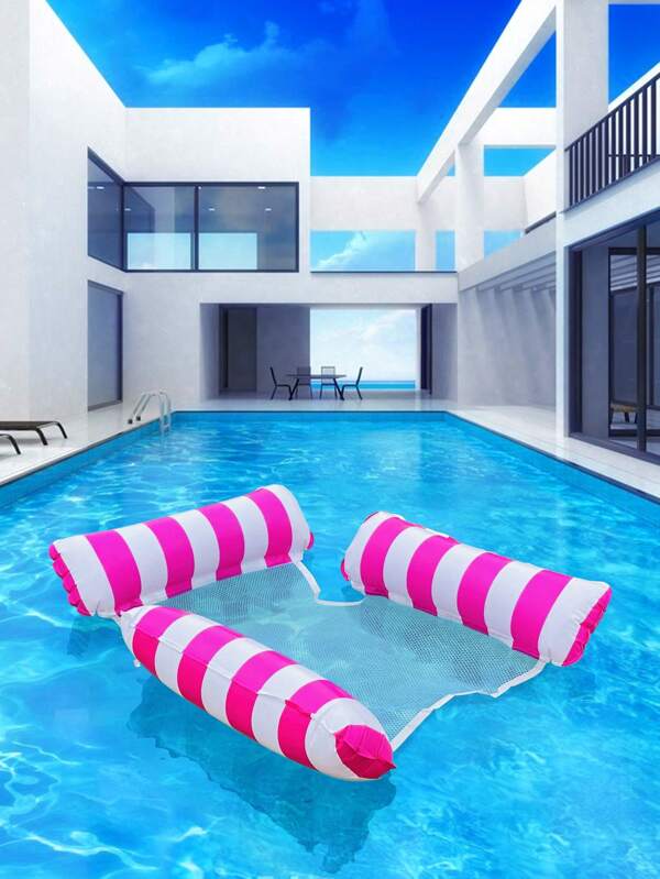 Multi-Purpose Pool Floating Water Hammock With Air Pump, Thickened Pool ...
