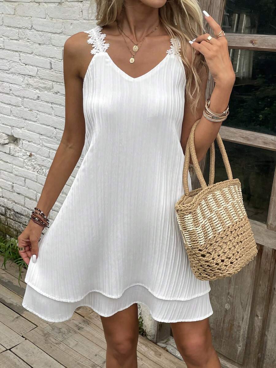 Breezaya Solid Cami Dress | SHEIN USA