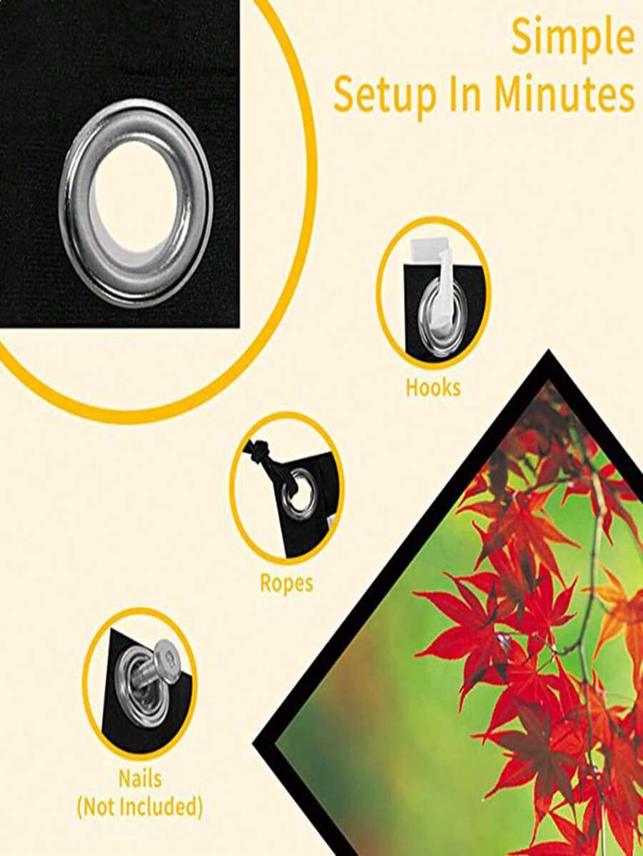 ThundeaL 60 Inch Projector Screen Cloth | SHEIN USA