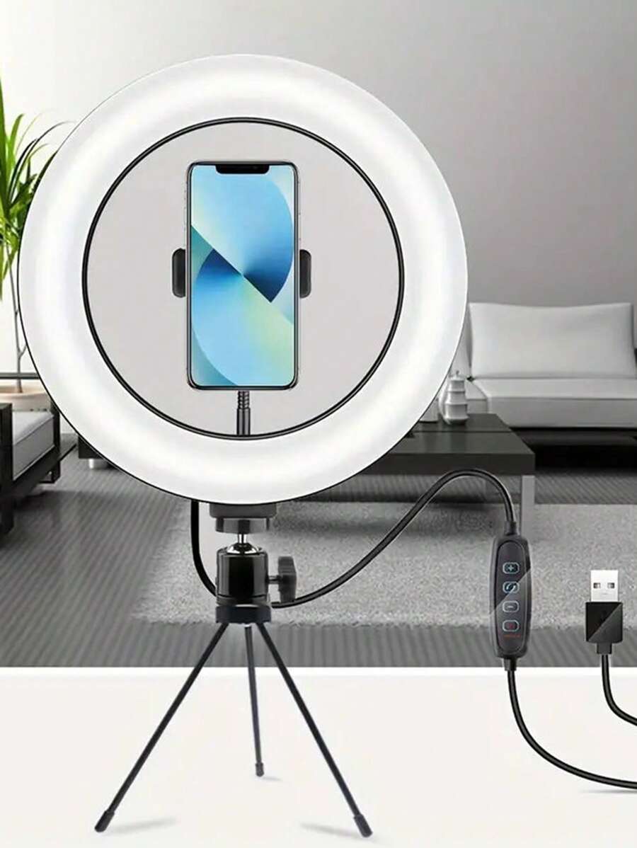 Multi-Functional Outdoor Iron Tripod Stand With 8-Inch Live Streaming ...