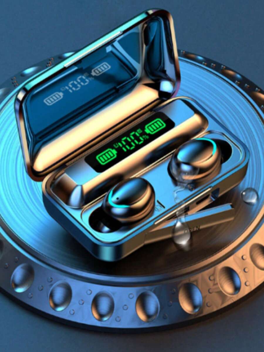 Dual Battery Display Wireless Touch Headset In-ear Sports Tws | SHEIN USA