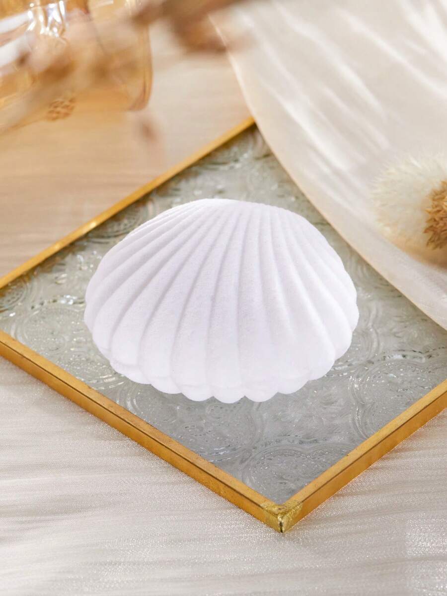 1pc Shell Shaped Jewelry Box | SHEIN USA