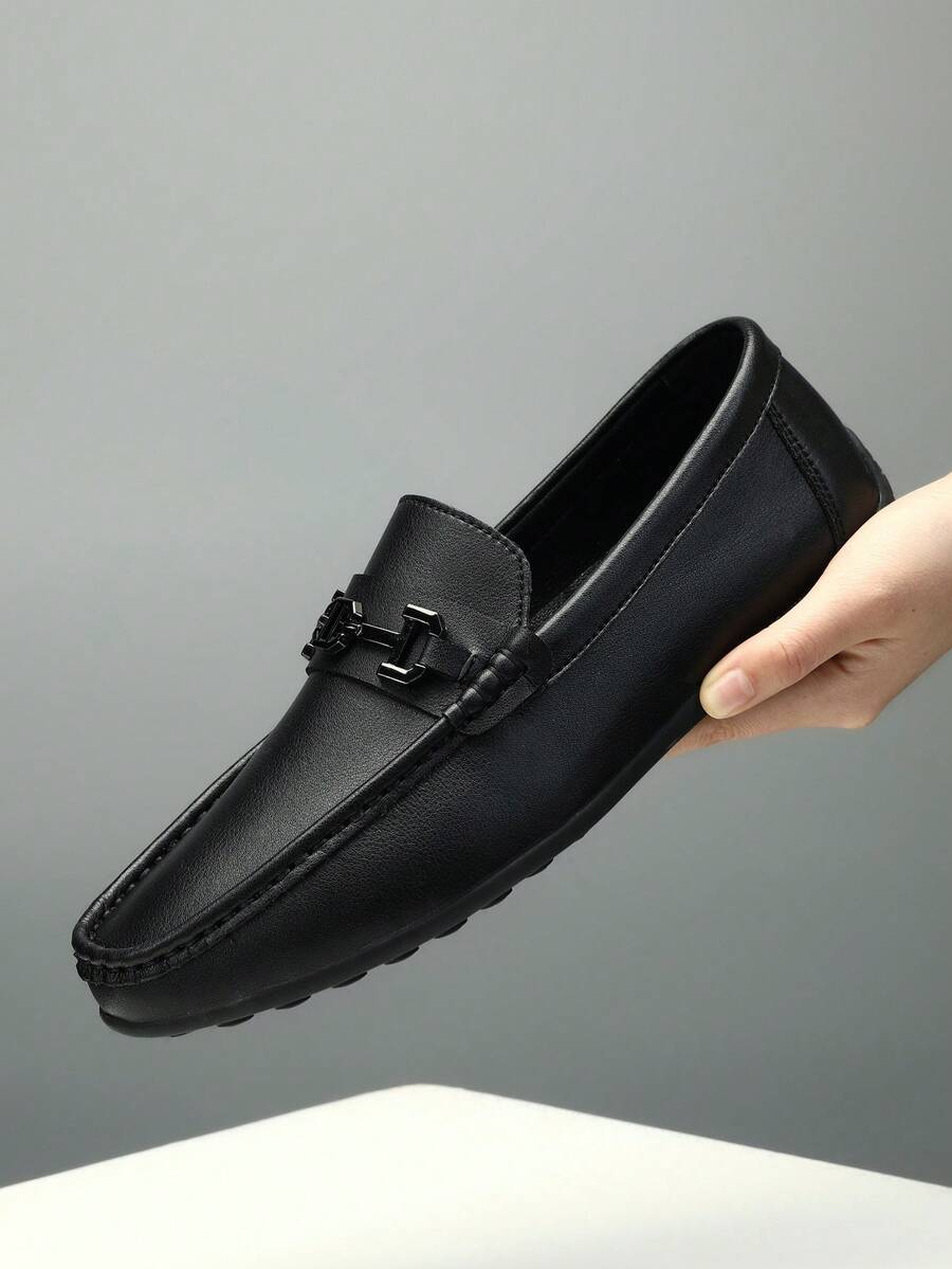 Work Loafers For Men, Metal Decor Casual Loafers | SHEIN USA