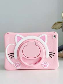 sosofi Cute Cat Design Silicone Case Compatible With iPad | SHEIN USA