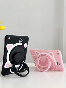 sosofi Cute Cat Design Silicone Case Compatible With iPad | SHEIN USA