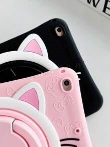 sosofi Cute Cat Design Silicone Case Compatible With iPad | SHEIN USA