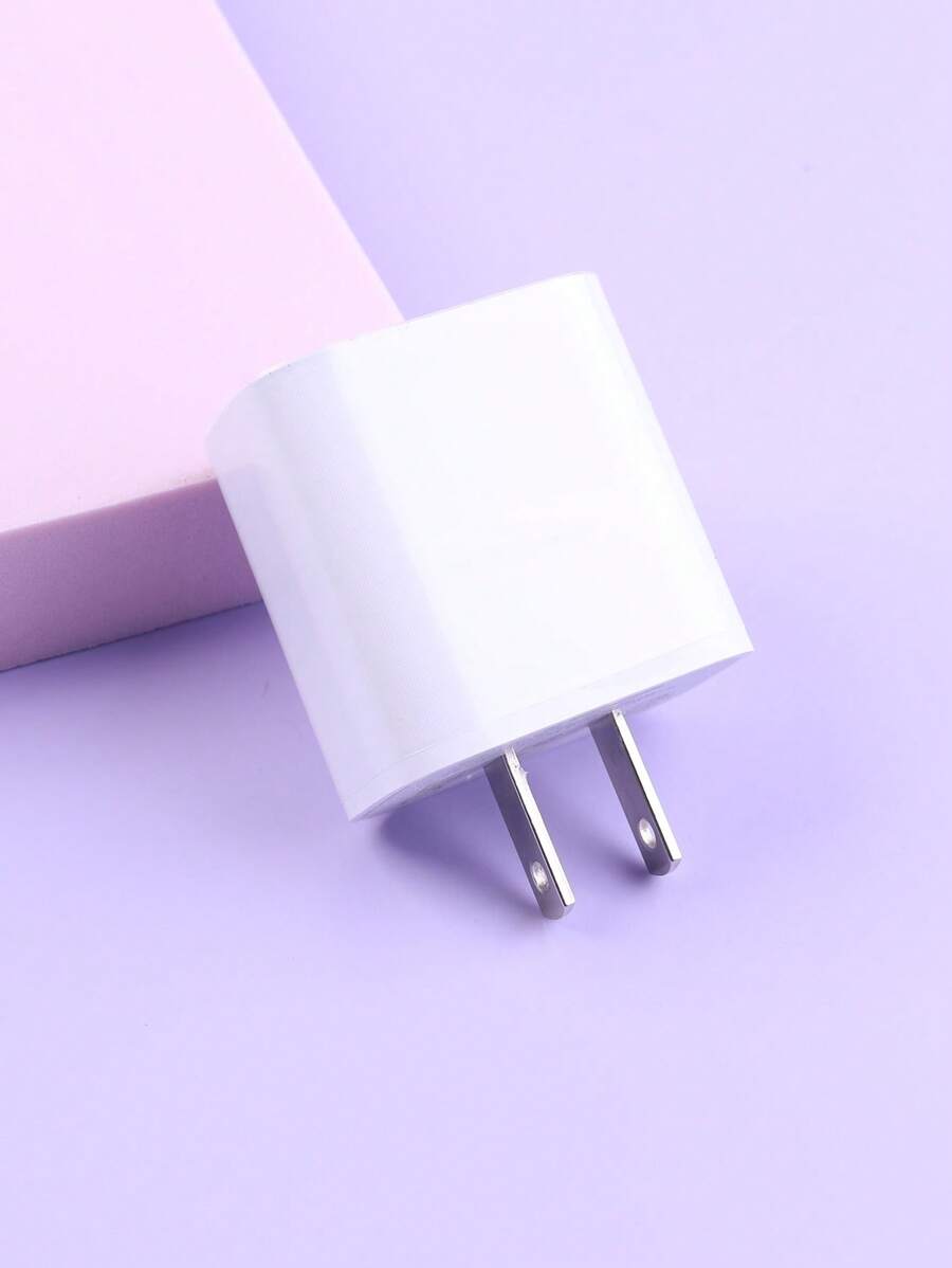 Pd Dual Port A+C White Wall Charger | SHEIN USA