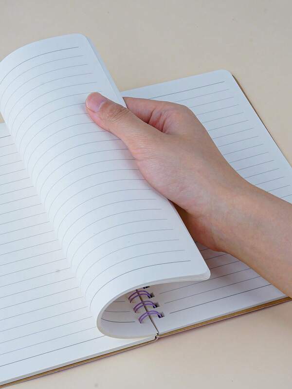 Surprise Yourself With This Stylish A5 Solid Color Spiral Notebook ...