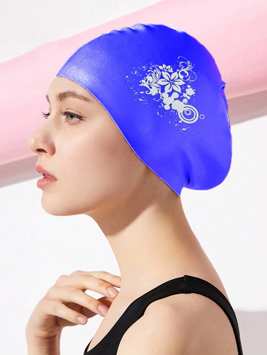 Flower Pattern Swimming Cap | SHEIN USA