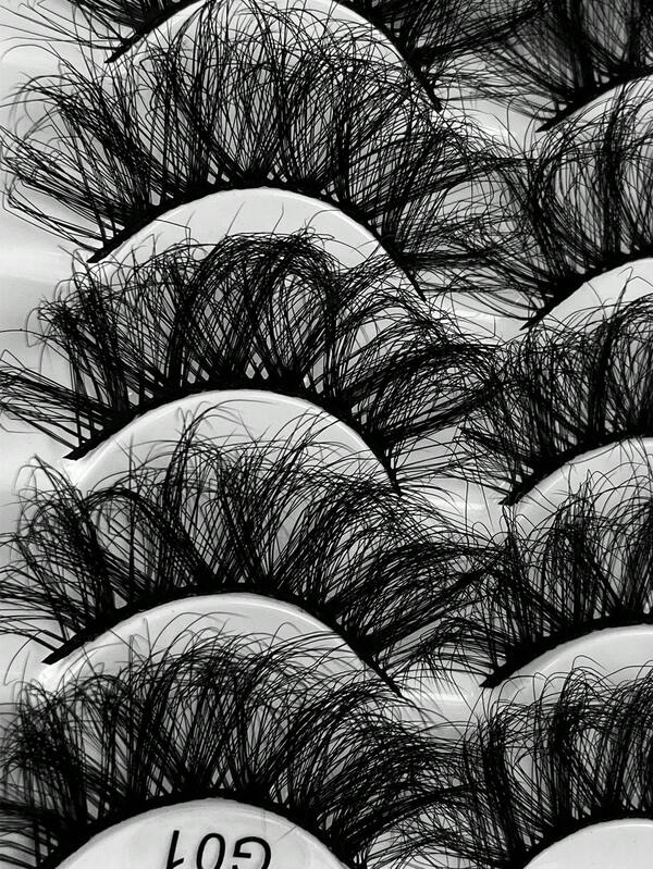 5pairs Extra Long False Eyelashes | SHEIN UK