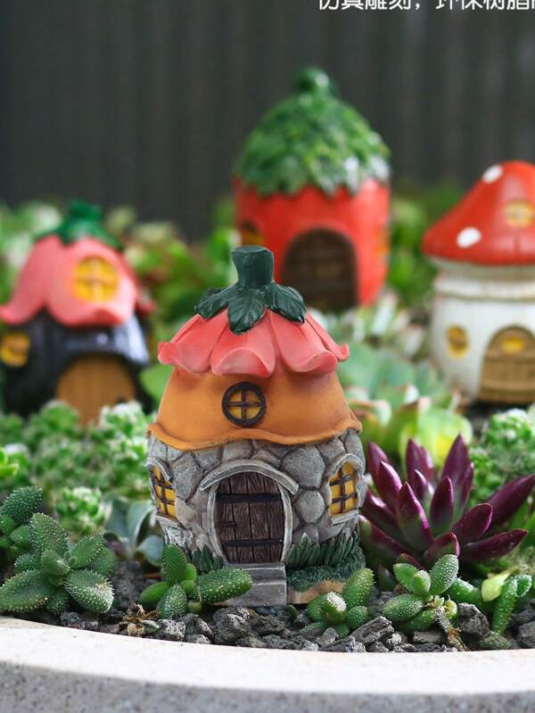 1pc Polyresin Garden Statue, Modern House Design Garden Decoration ...