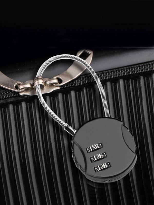 3 Digits Combination Padlock Mini Combination Number Lock TSA Set Your ...