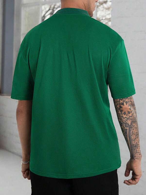 Manfinity Sporsity Men Letter Graphic Tee | SHEIN USA