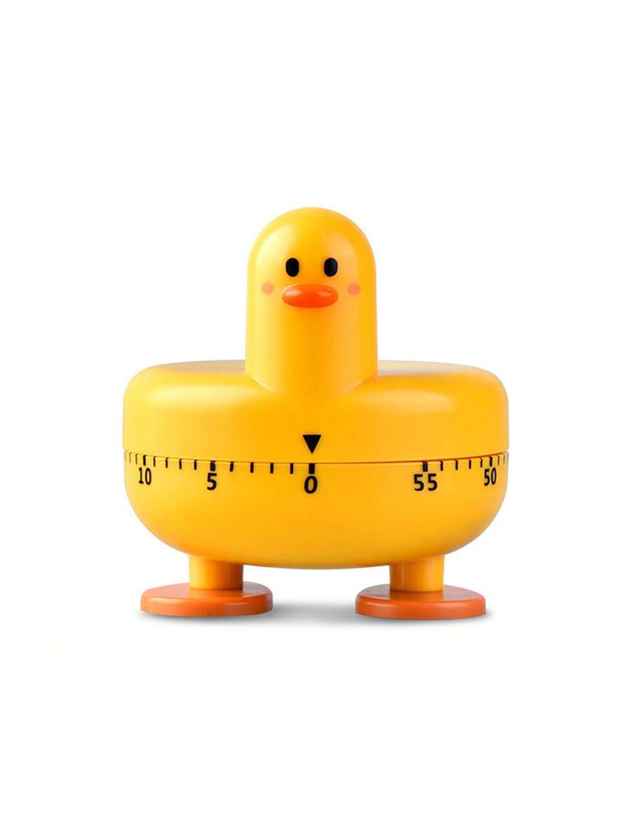 1pc ABS Timer, Cute Cartoon Duck Design Multifunction Countdown Up ...
